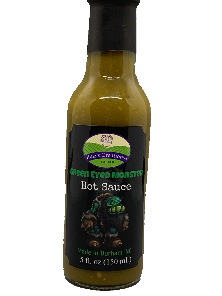 Julz's Creations Green Eyed Monster Hot Sauce – SCOVILLED
