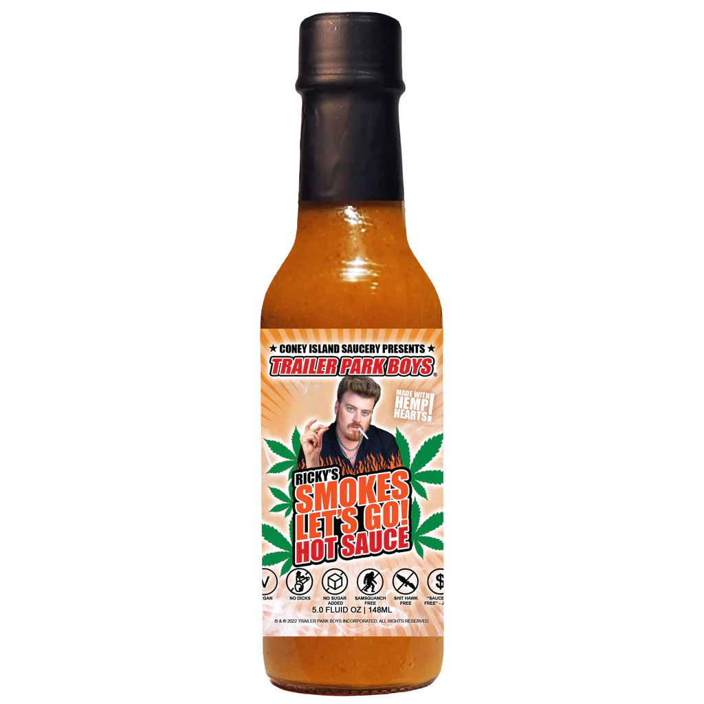 Trailer Park Boys Ricky's Smokes Let's Go Hot Sauce – SCOVILLED