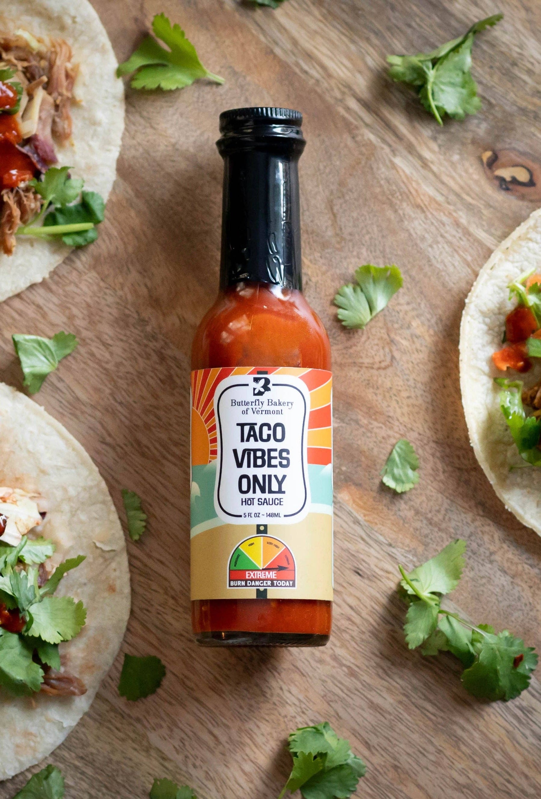 Butterfly Bakery Taco Vibes Only Hot Sauce – SCOVILLED
